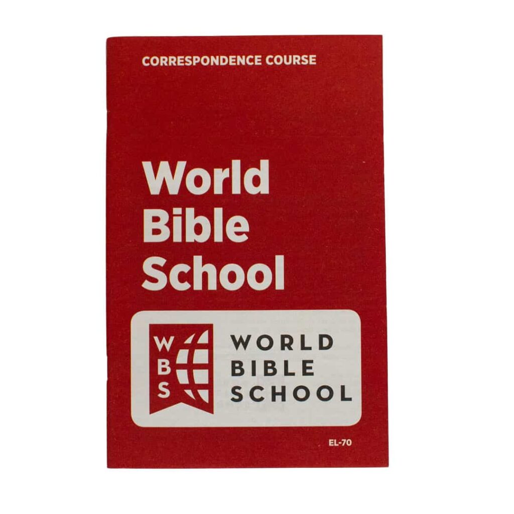 Six Lesson Red Course | World Bible School