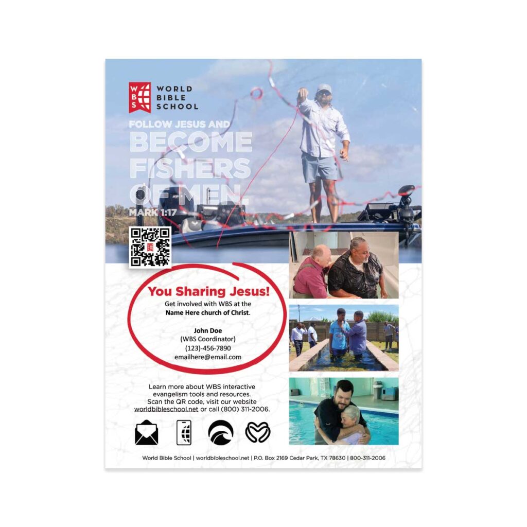 Downloadable Customizable Congregation Involvement Poster | World Bible ...